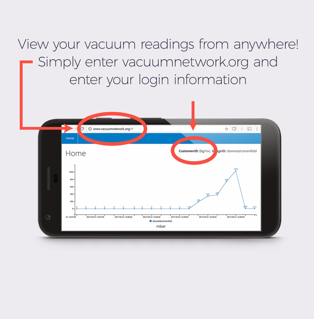 Vacuum Gauge App for Bullseye Precision Gauge (Android V10+)