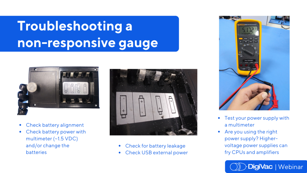 Repairs & Troubleshooting - Digivac