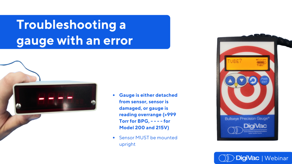 Repairs & Troubleshooting - Digivac