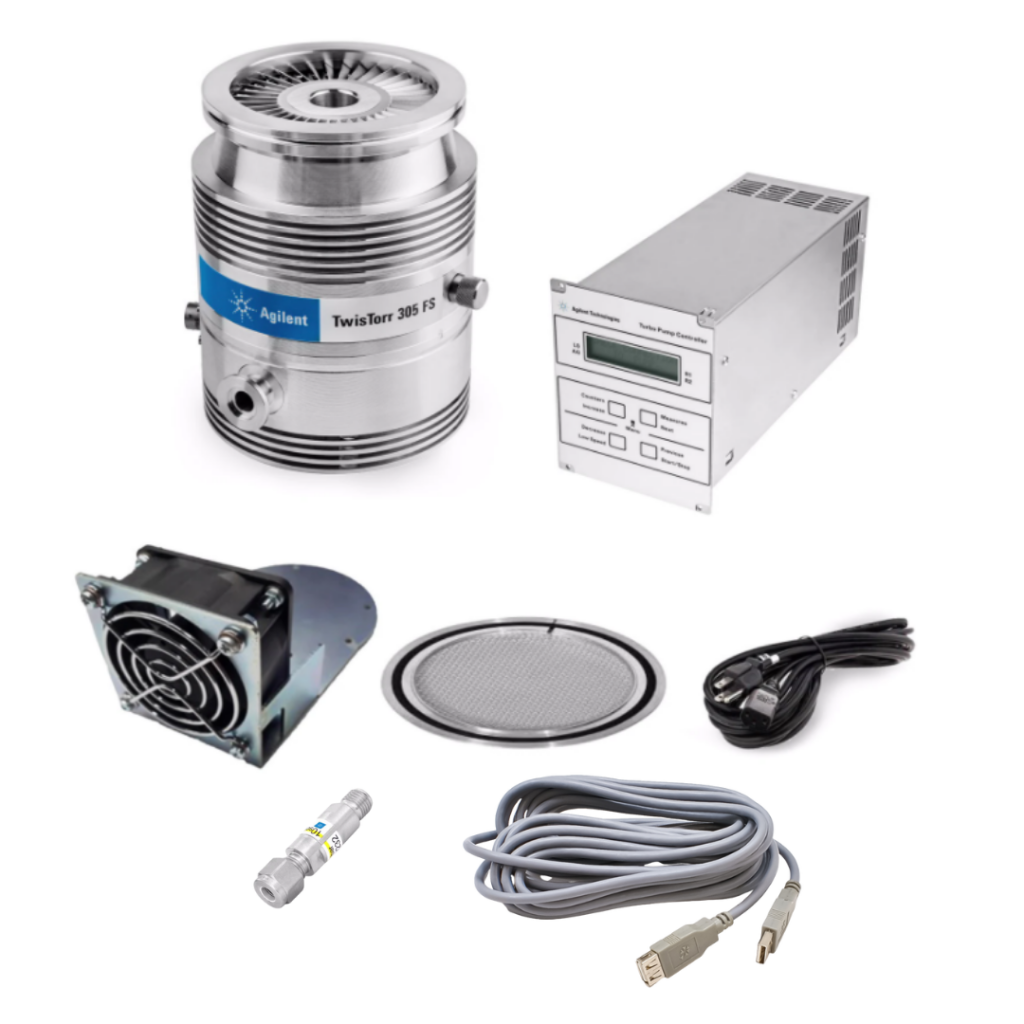 Optimizing High Gas Flow | TwisTorr Turbo pump air cooled kit