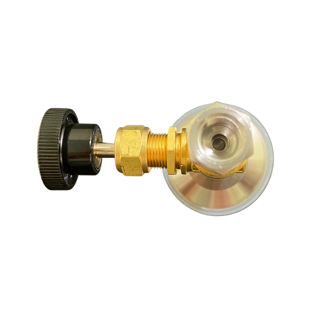 Vacuum Bleed Valve, Swagelok coarse metering KF25, 5 micron Inlet Filter