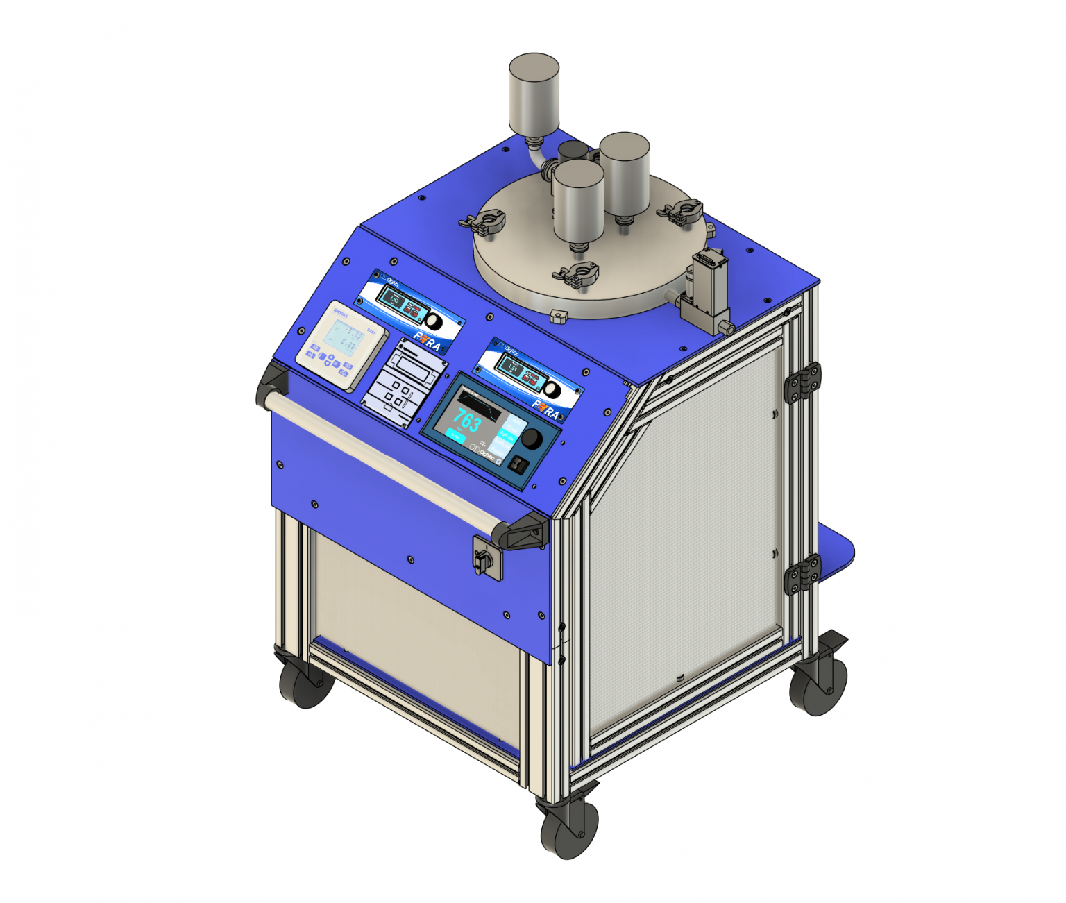 Calibration Cart with Automated SNAP Controls & Fyra Displays