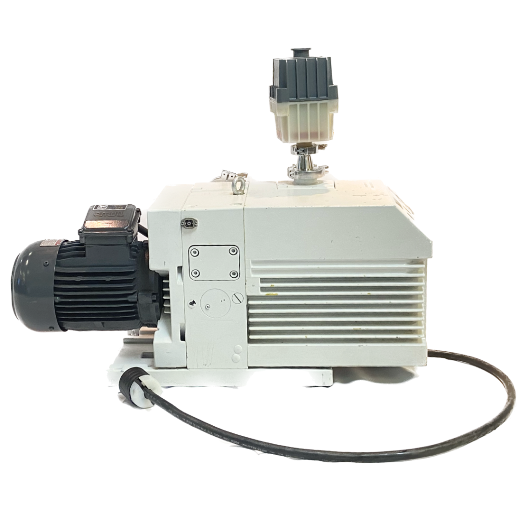Leybold D65BCS TriVac Rotary Vane pump w/ EMF20 oil mist filter